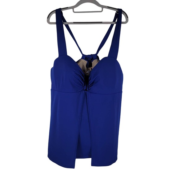 Cacique | Swim | Cacique Swim By Cacique Royal Blue Tankini 42dd | Poshmark